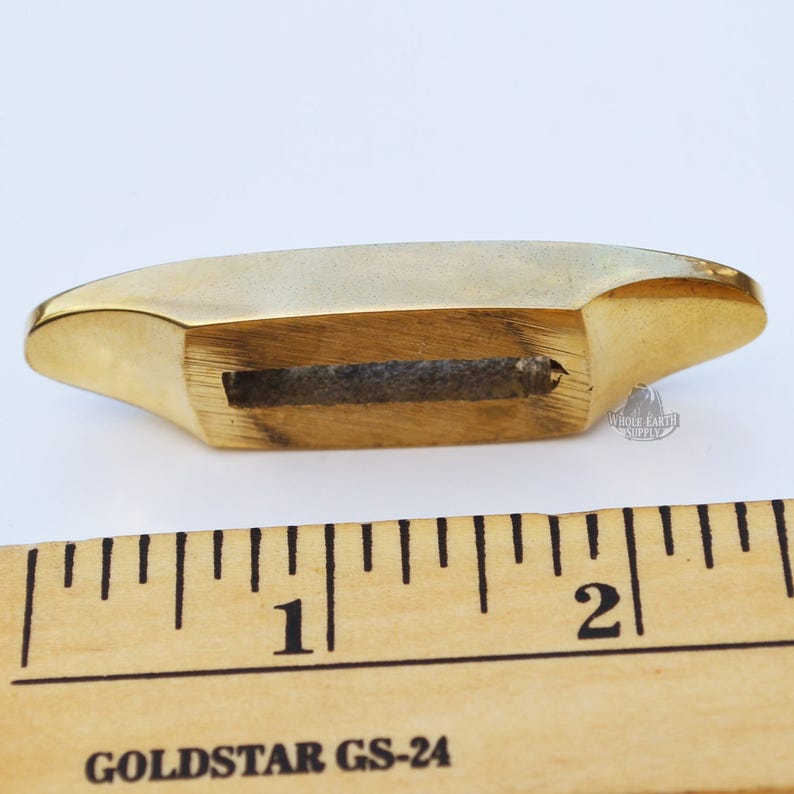 Knife Guard Solid Brass 07 for Knife Making Finger Guard - Etsy