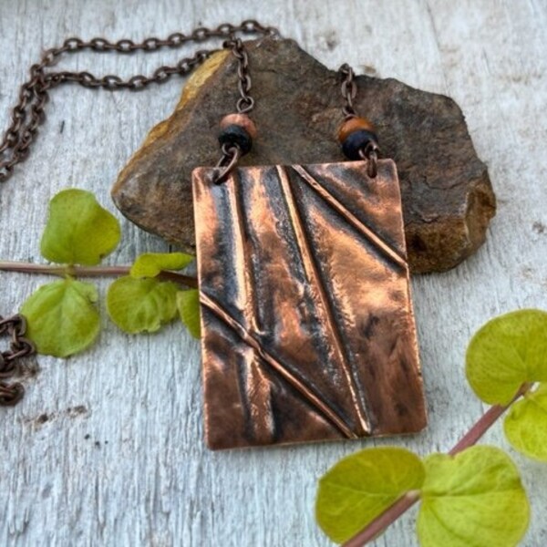 Fold Formed Pendant - Etsy