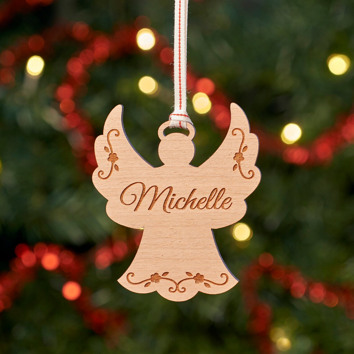 Personalised Angel Tree Decoration - Etsy