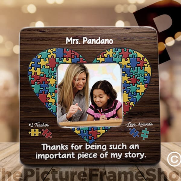 Autism Teacher Thank You - Etsy