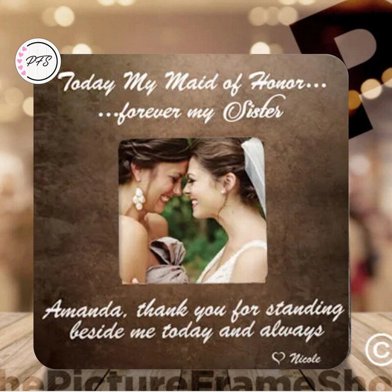 Sister Maid of Honor - Etsy