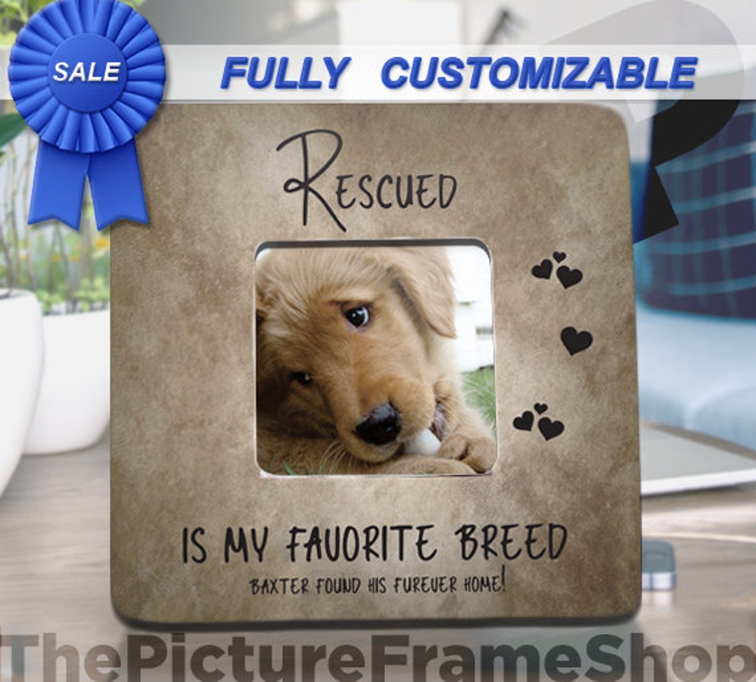 Dog Rescue-dog Rescue Gifts-rescue Frame-cat Rescue-rescue Mom-dog ...