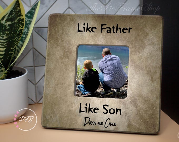 Father's Day Gift, Father's Day Frame, Dad Gift, Handmade Frame for Dad ...