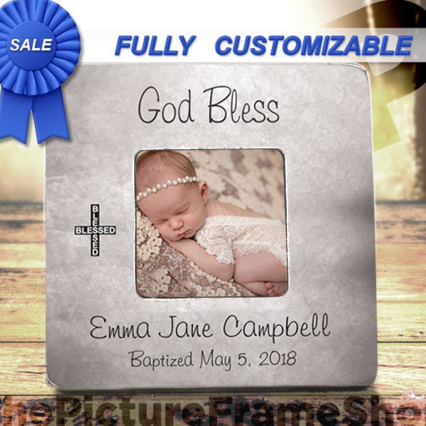 Baptism Frame - Etsy