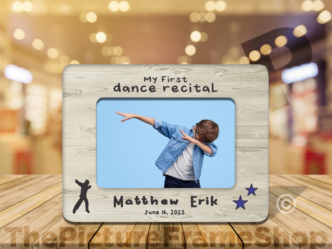 Dance Recital Gift for BOY, Boy Dance Recital Picture Frame, Dance ...