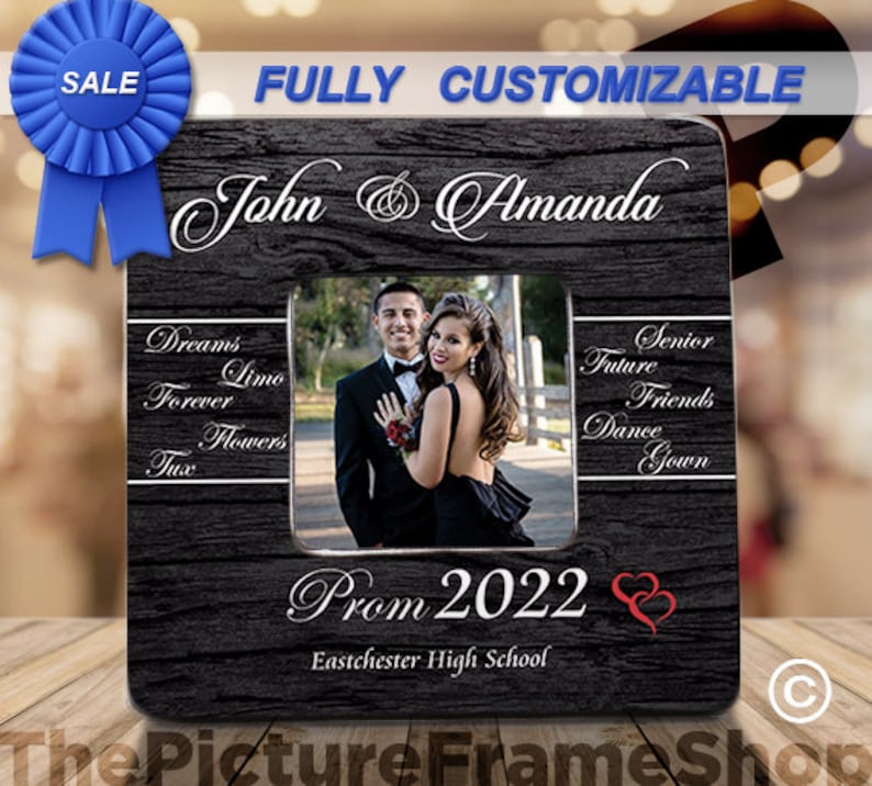 PROM GIFT, Prom Picture Frame, Prom Photo Frame, Prom Keepsake Gift ...