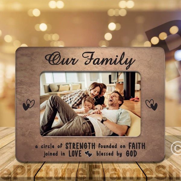 Family Picture Frame - Etsy