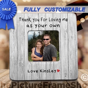 Step Dad Gift Frame Bonus Dad Gift Frame Bonus Dad Fathers Day Stepdad ...