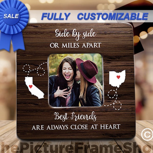 Side by Side or Miles Apart Sister Are Always Close at Heart - Etsy