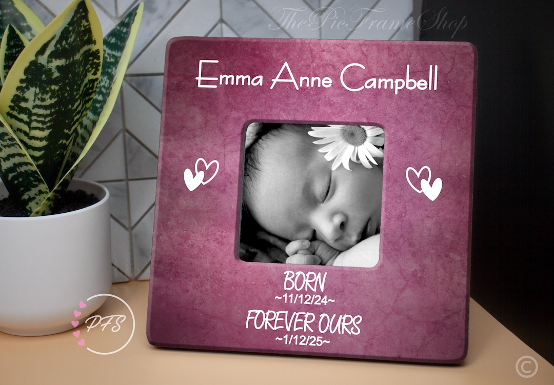 Personalized Adoption Picture Frame, Forever Family Gift - Etsy