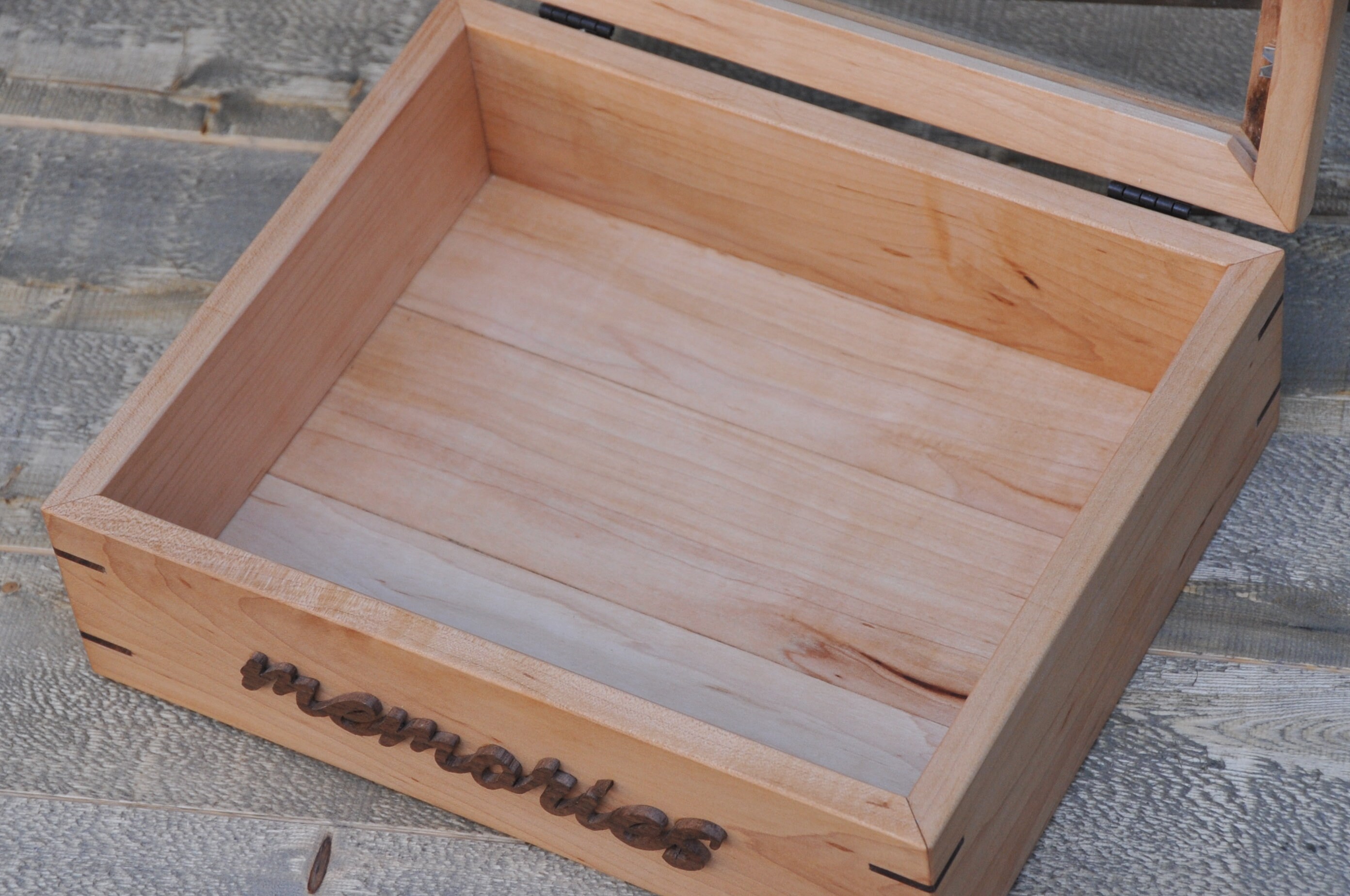 Photo Frame Keepsake Box Handmade Wooden Wedding Memories - Etsy