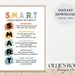 SMART Goals Poster, Goal Setting Print, S.M.A.R.T Goals, Digital Mental ...