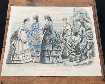 1871 Fashion Print - Etsy