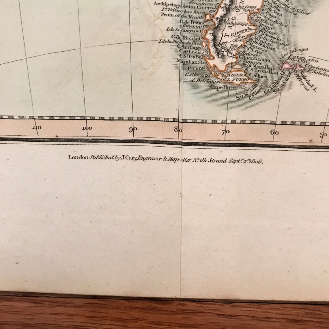 Cary's 1806 Map of the Americas Large Original - Etsy