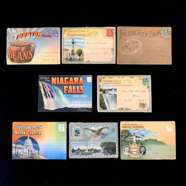 Postcard Folder - Etsy