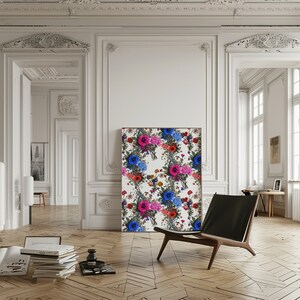 Grandmillennial Vintage Floral Wallpaper, Wall Covering Art Wallpaper ...