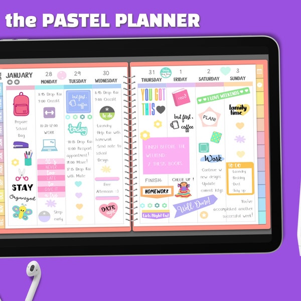 Ipad Mini Planner - Etsy