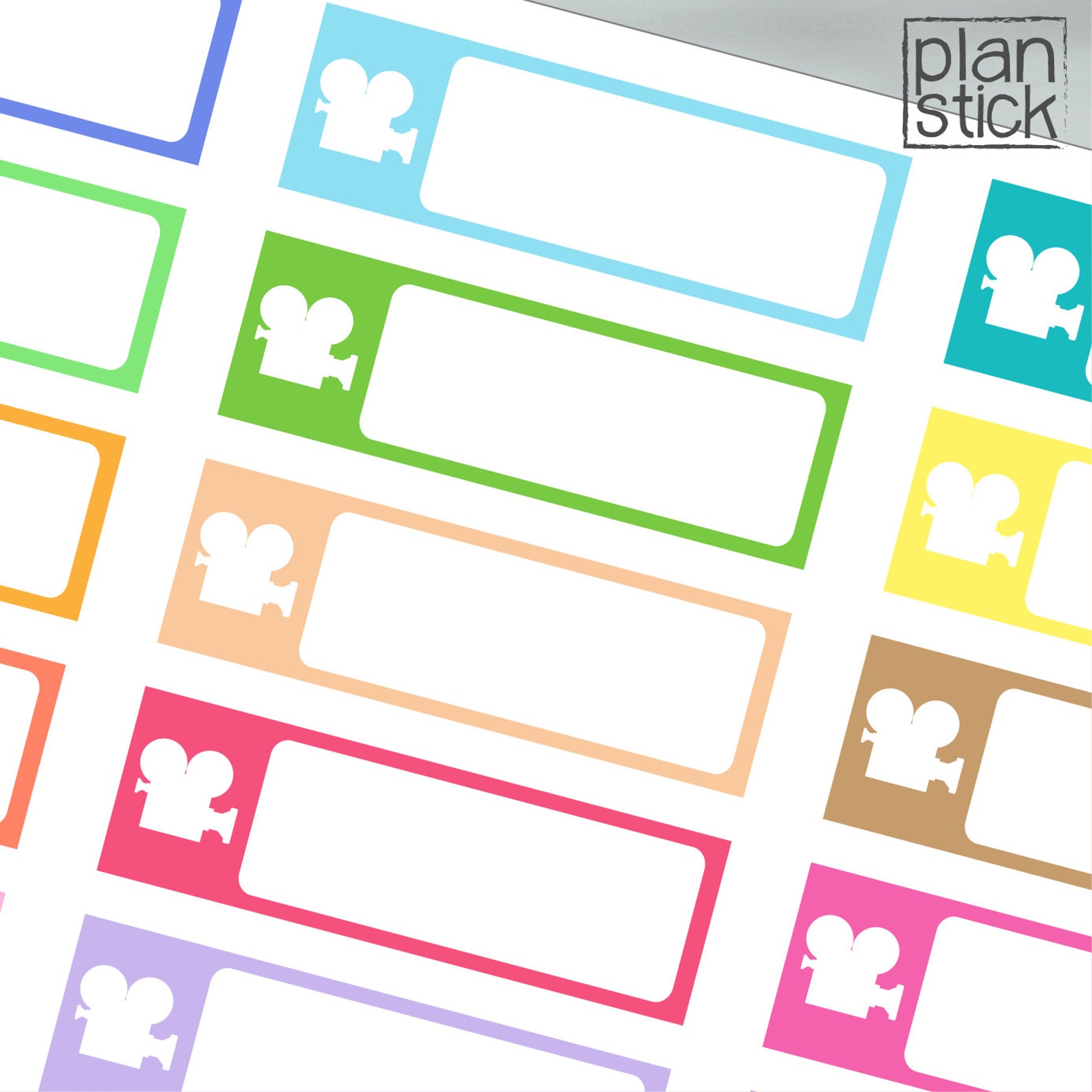 Movie Planner Stickers Film Printable Stickers PRINTABLE - Etsy