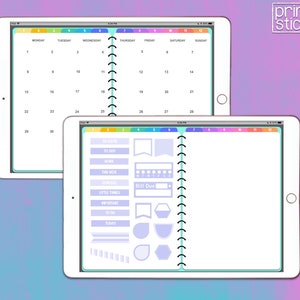 Goodnotes Digital Sticker Book: 868+ Planner Stickers (instant Download ...