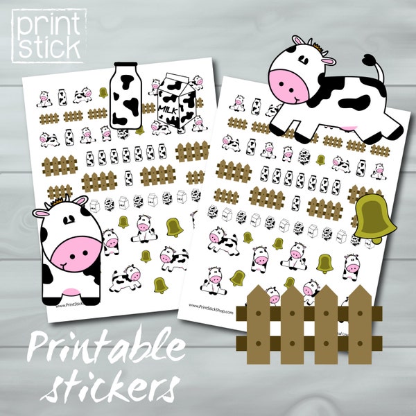 Cow Printable - Etsy