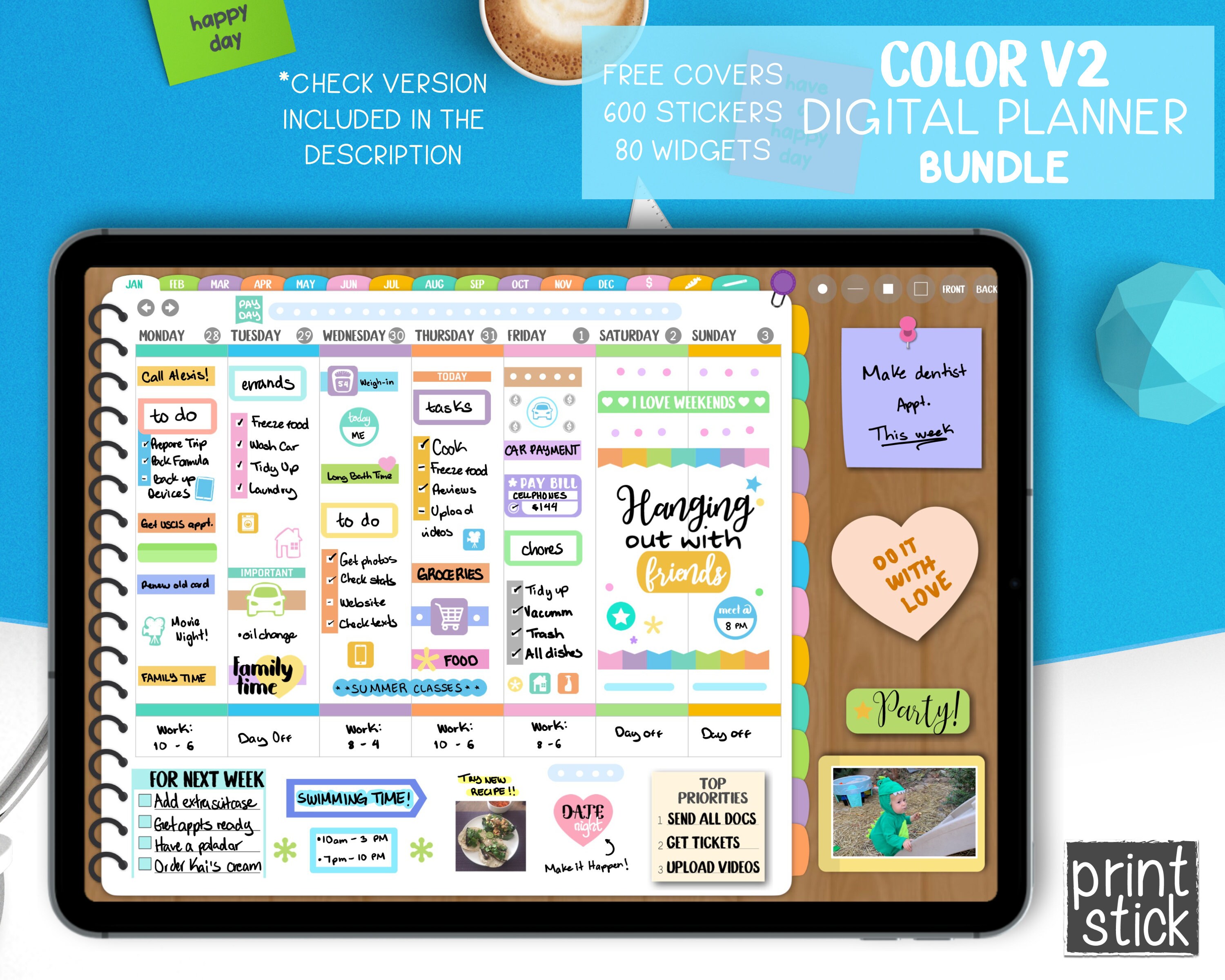 2022 Dated Digital Planner IPad GoodNotes Planner Notability Planner 2022 Dated Digital Planner IPad GoodNotes Planner Notability Planner