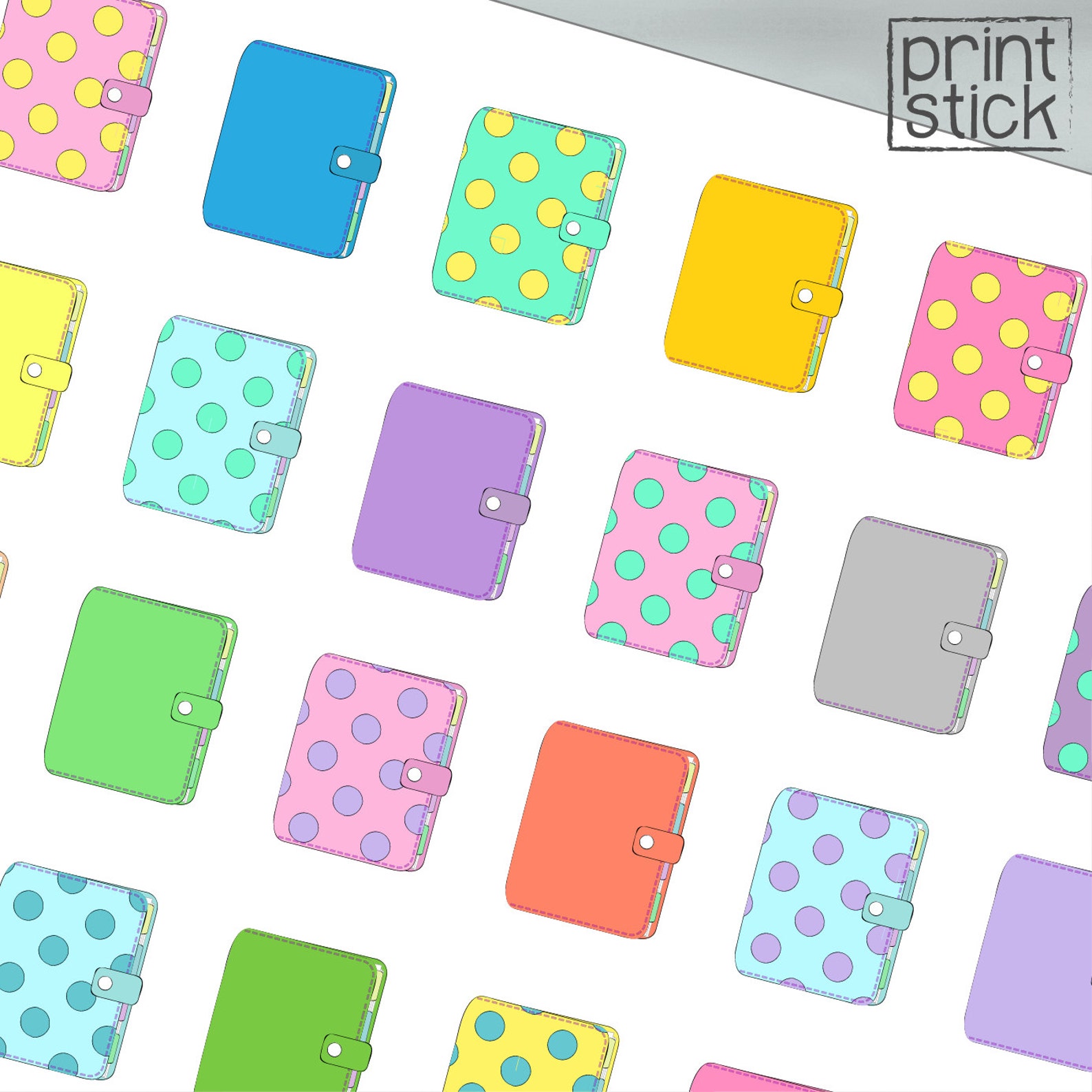 Printable Planner Stickers DIGITAL JPG Perfect for Your - Etsy