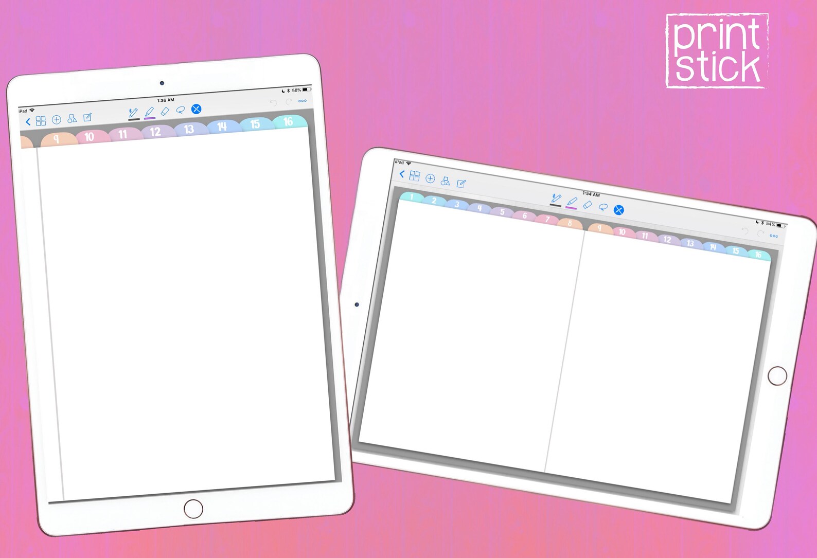 Digital Planner Sticker Book Goodnotes Ipad Stickers Digital - Etsy