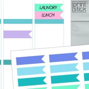 Printable Flags- Rainbow Planner Stickers - Perfect for Your Erin ...