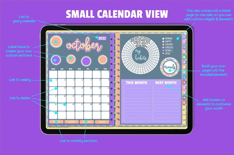 Goodnotes Digital Planner Ipad Planner Notability Planner | Etsy