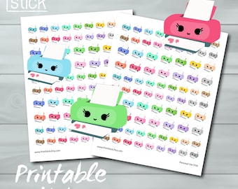 Book Printable Stickers Perfect for Your Erin Condren | Etsy