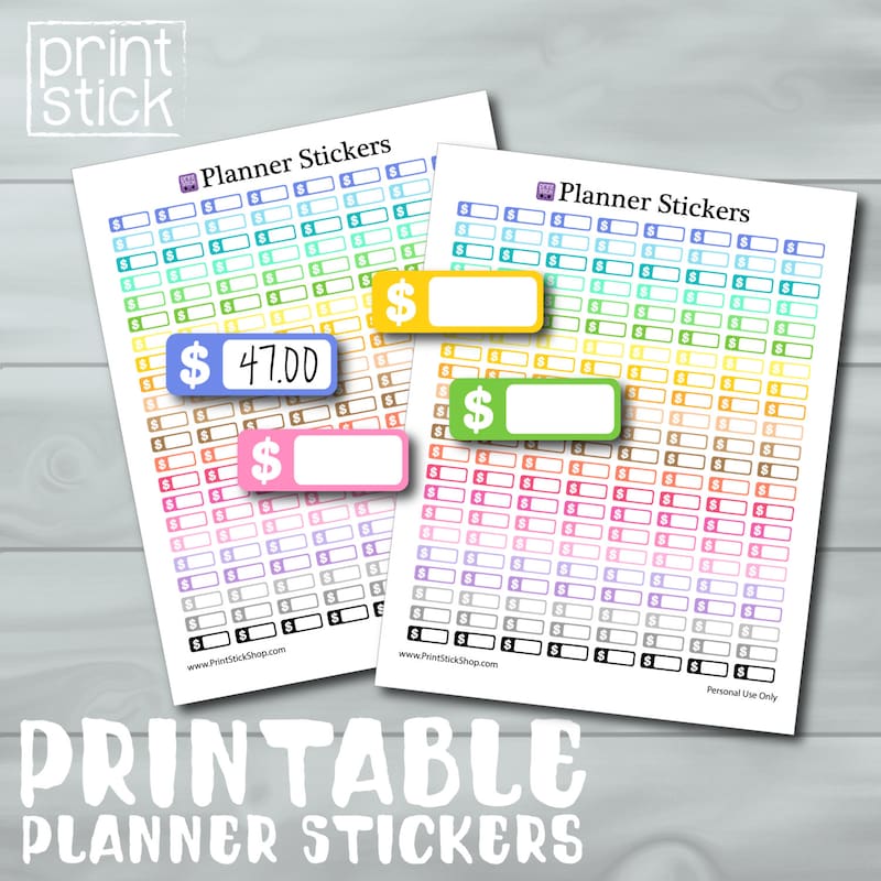 Finance Stickers - Etsy