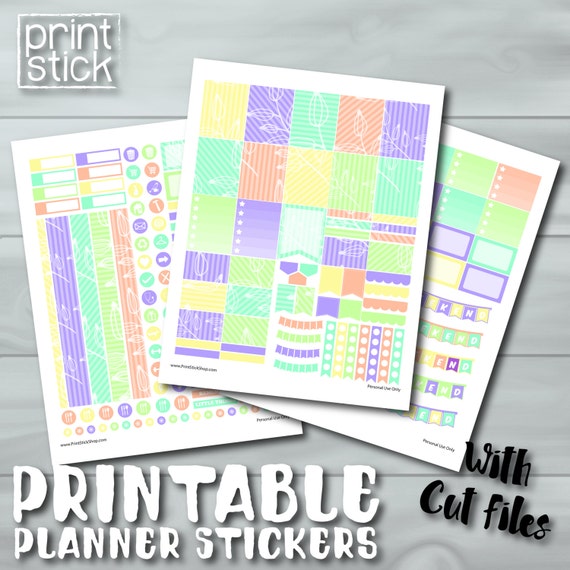 Materials Embellishments Papercraft INSTANT DOWNLOAD Printable Dark ...