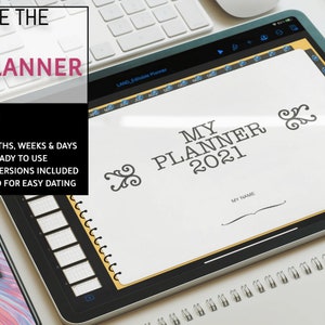 Editable Digital Planner Keynote - Use in Goodnotes Notability ...