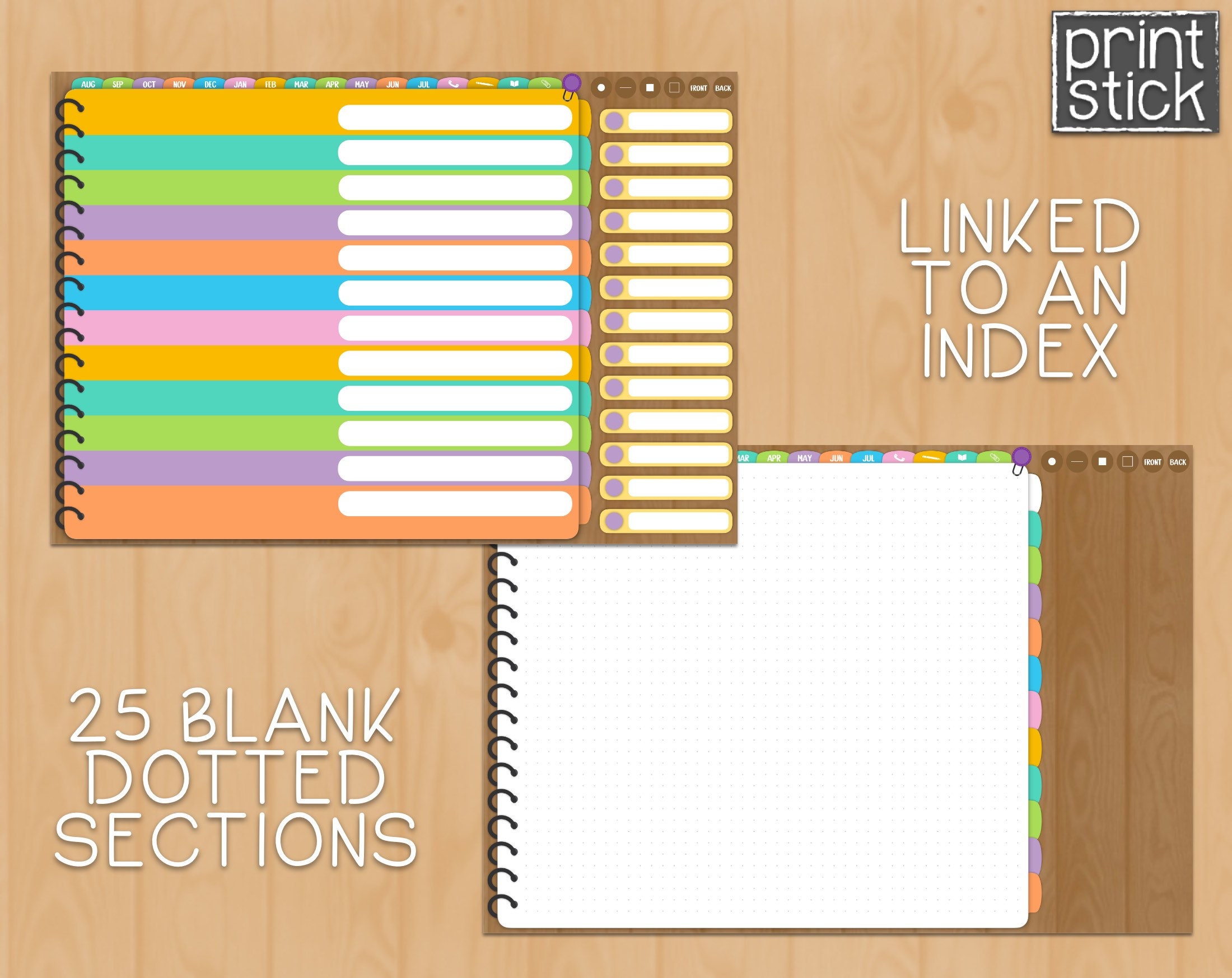 Undated Teacher Digital Planner Ipad Goodnotes Planner Planner | Etsy