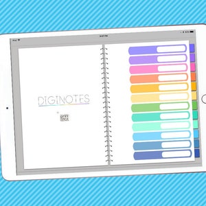 Digital Planner Goodnotes Notebook Notability iPad College - Etsy