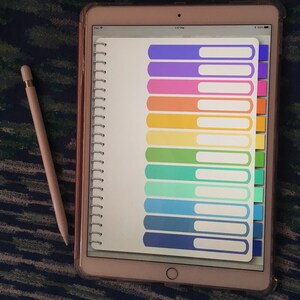 Digital Planner Goodnotes Notability iPad Planner Interactive Notebook ...