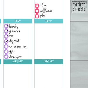 Checklist Planner Stickers Different Sizes PRINTABLE Sheet .jpg Perfect ...