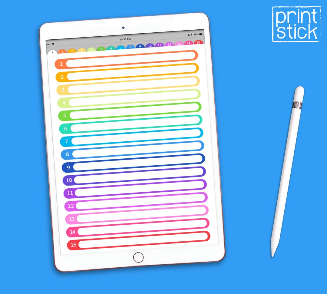 Digital Notebook Digital Planner Goodnotes Notability iPad Planner ...