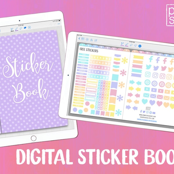 Book Covers Digital Stickers - Etsy