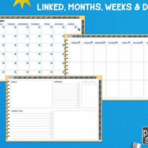 Editable Digital Planner Keynote - Use in Goodnotes Notability ...