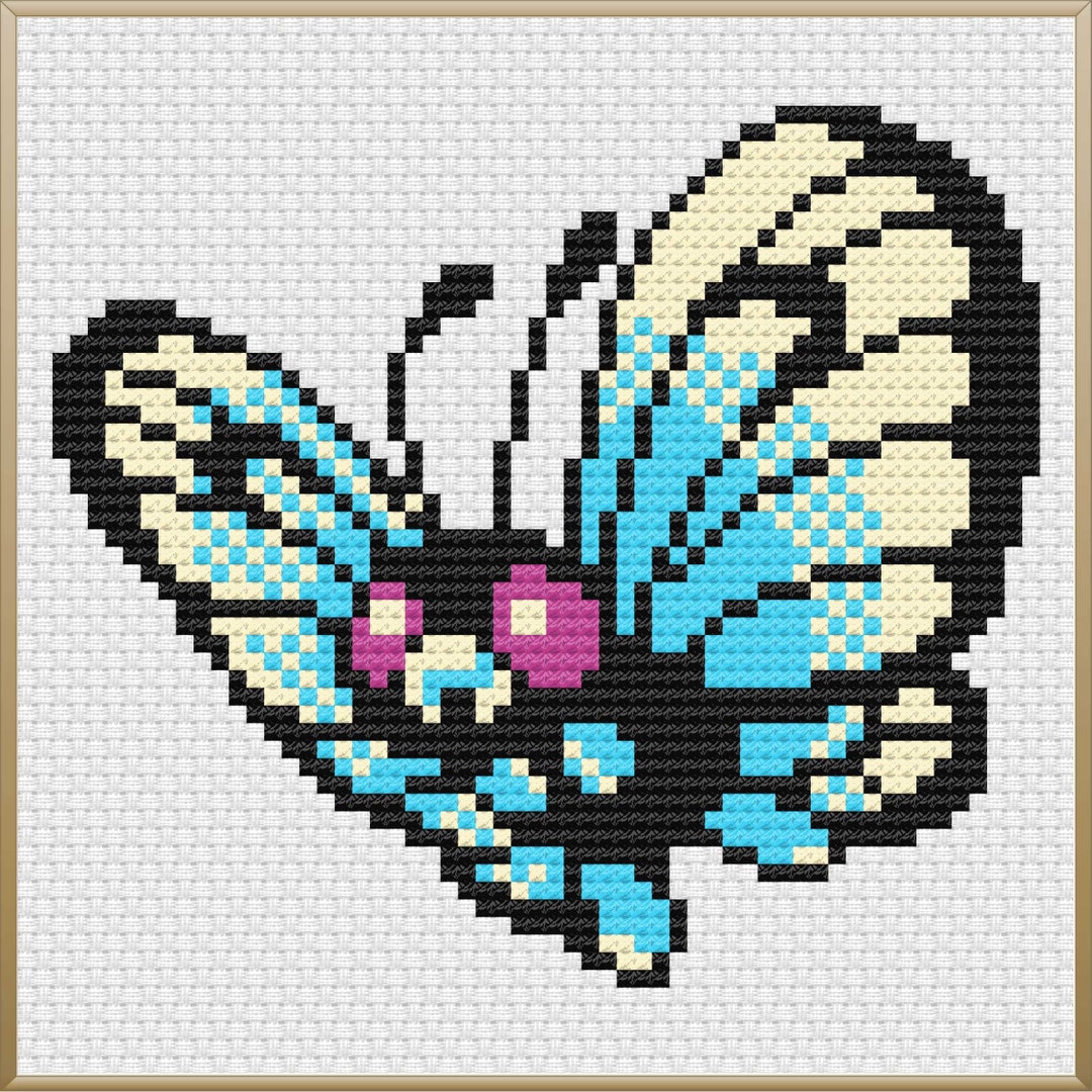 PDF Pattern - Pokemon - Silver Collection - 012 Butterfree - Etsy