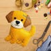 PDF Pattern Felt Golden Retriever, Easy to Do Dog Pattern. - Etsy