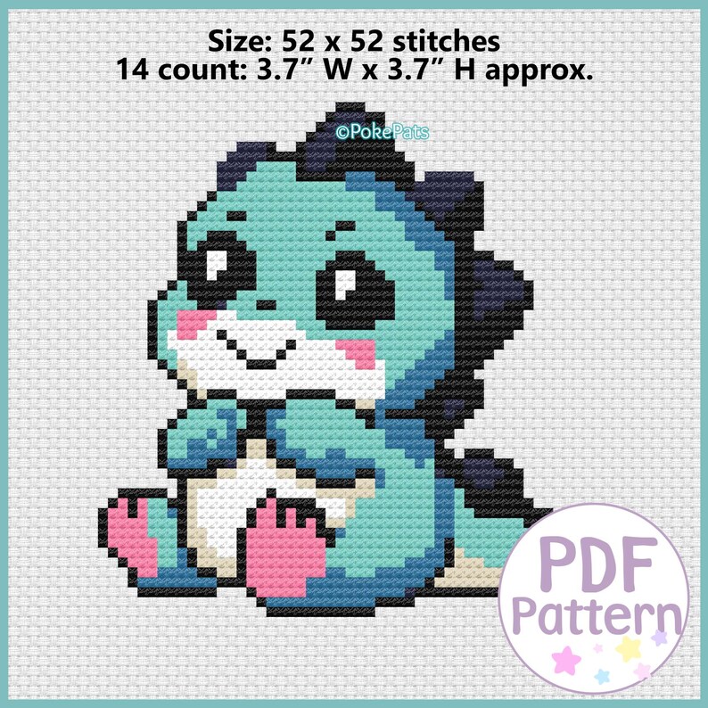 Cute Dragon Cross Stitch Pattern PDF Bundle - Instant Download - Small ...