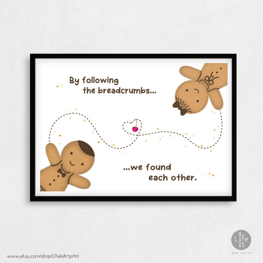 By Following the Bread Crumbs, We Found Each Other. | Children Bedroom ...