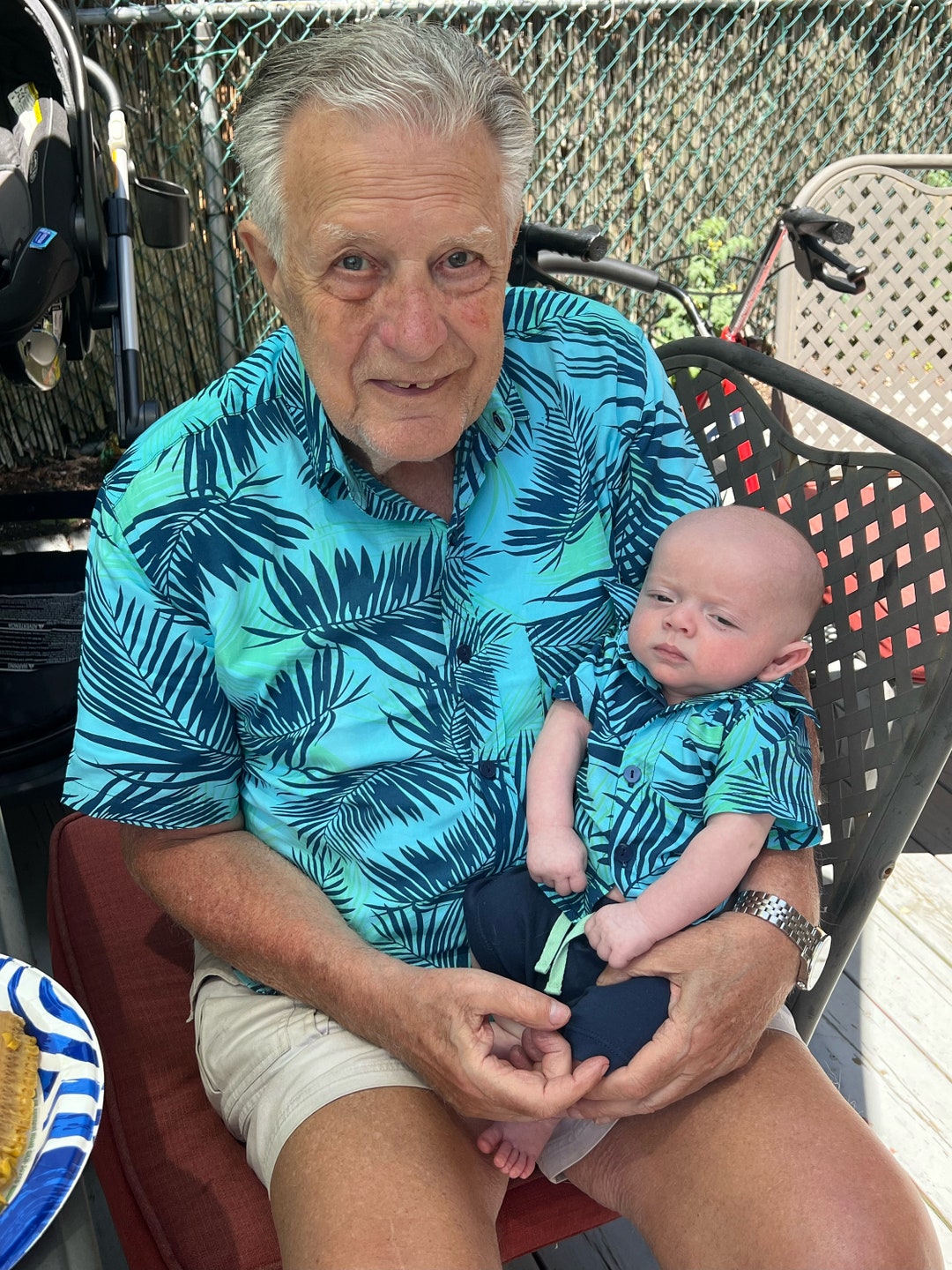 Father and Son Matching Shirts - Tropical, Father and Son Outfit ...