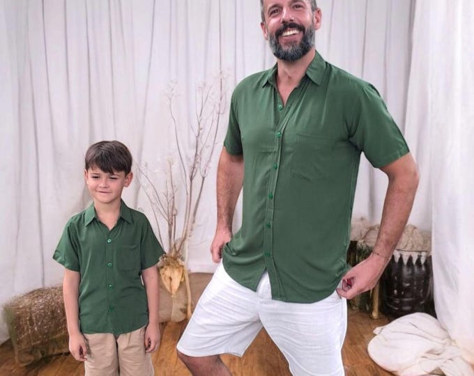 Father and Son Matching Shirts, Dad and Son Shirts, Daddy & Me Outfit ...