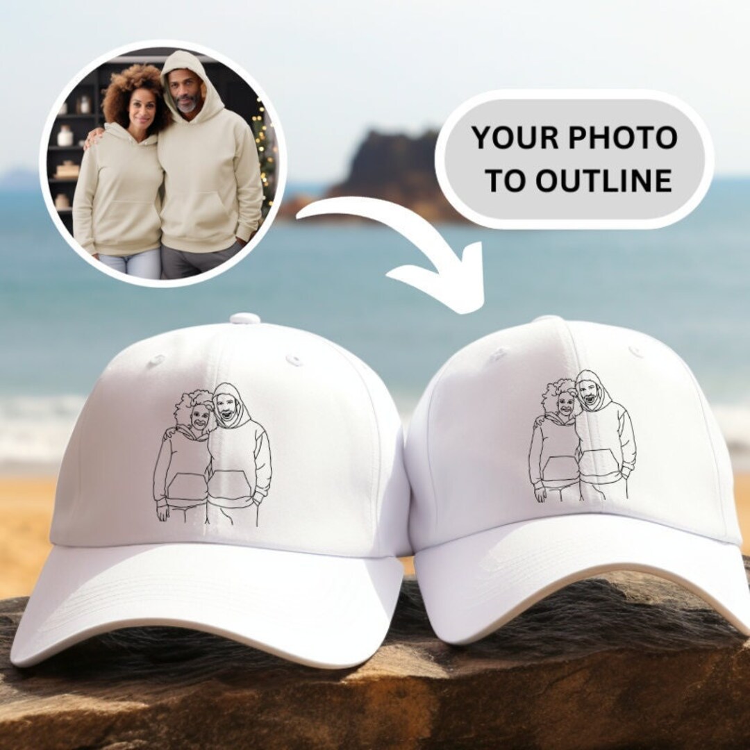 Custom Portrait Hat, Portrait From Photo Family Hat, Portrait Family ...