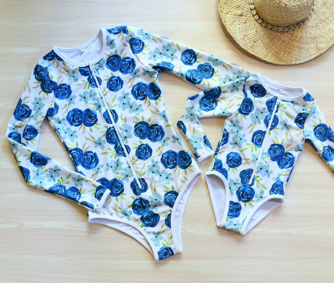 Mommy & Me Swimsuits Mommy and Me Outfits Matching Family Swimsuits ...