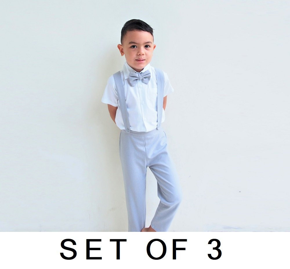 SET OF 3 10% Disc 3 x 3 pcs. Boy Wedding Suit | Etsy