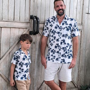 Matching Family Outfit, Father and Son Outfit, Matching Hawaiian Shirts ...